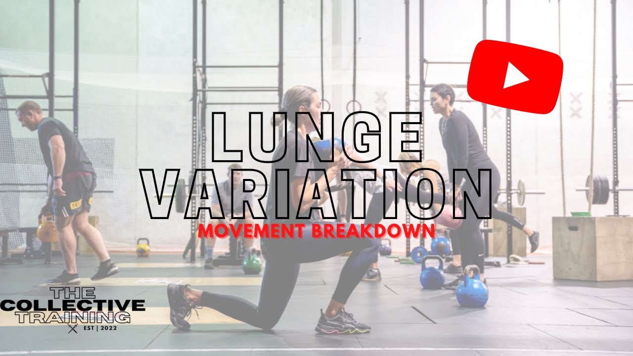 Lunge variation - YouTube
