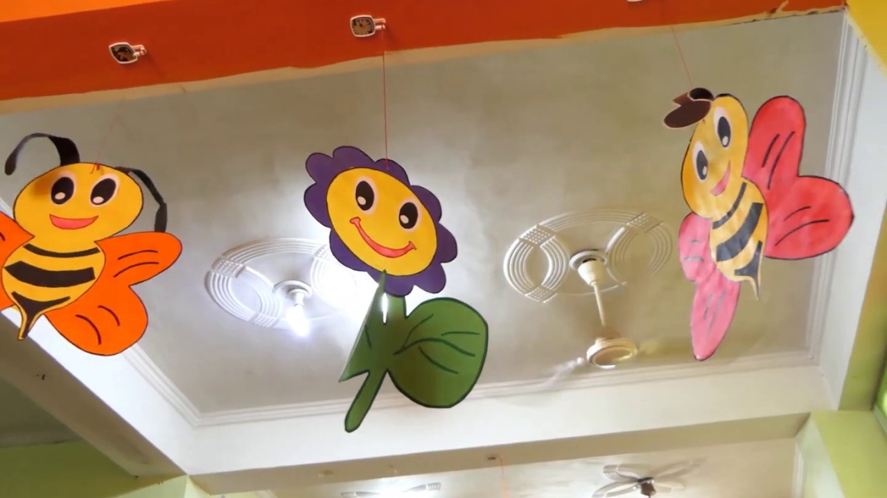 decoration and infrastructure of a school // KIDZEE pre school - YouTube