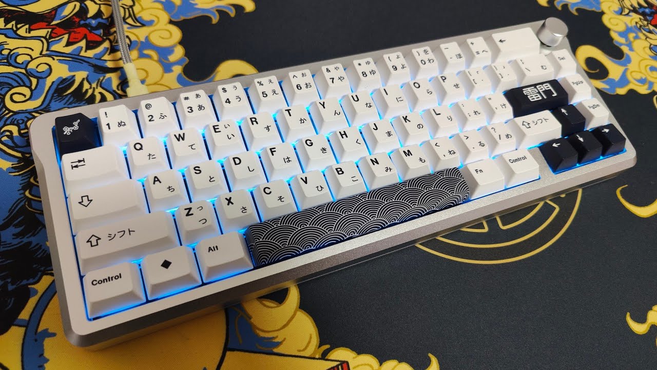 Best budget Marbly full aluminum 65% Keyboard??? HJS AL65 + KTT Kang ...