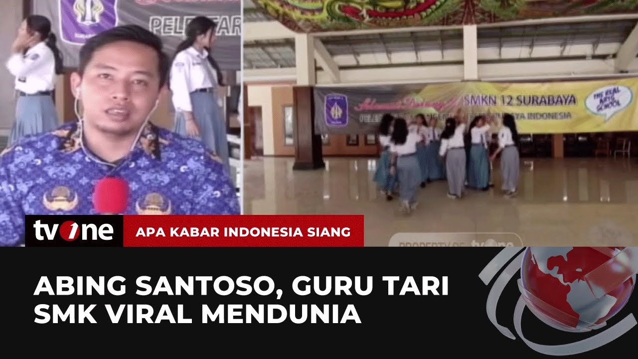 Sosok Abing Santoso, Guru Tari SMK N 12 Surabaya yang Viral di Medsos ...