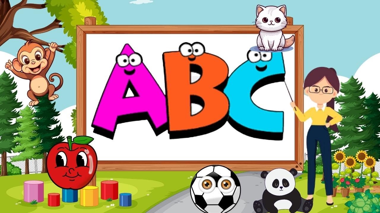ABC Alphabets Phonics Song For Toddlers & Kindergarten ABC Kids ...