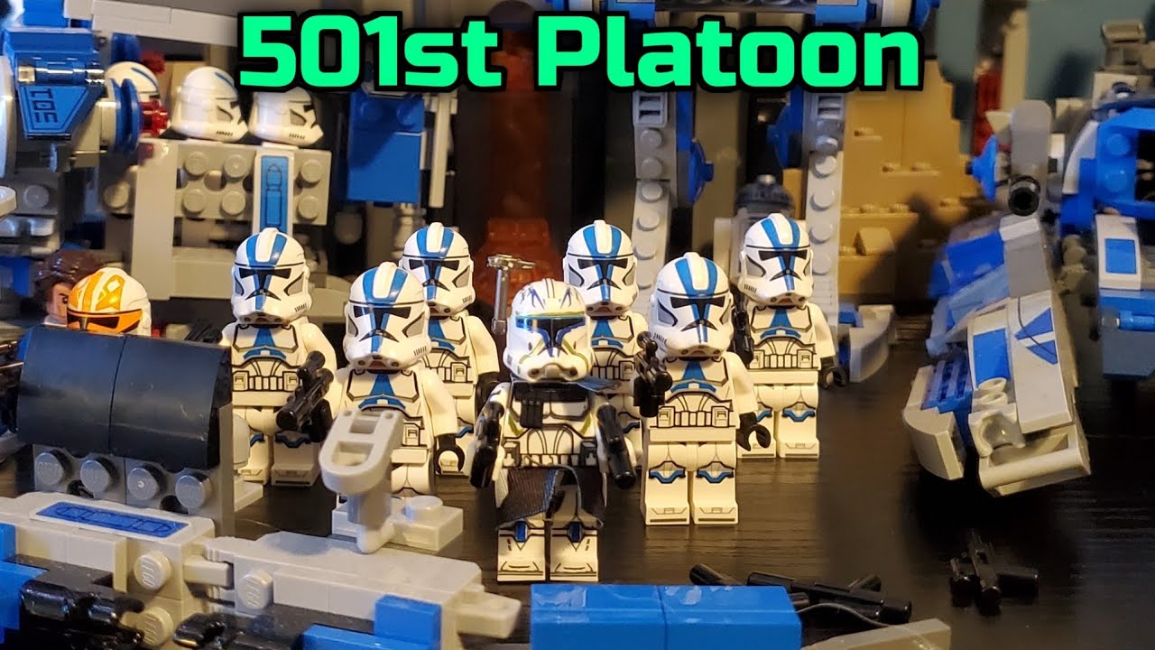 My LEGO Star Wars 501st Army! (Captain Rex, Custom Vehicles, More ...