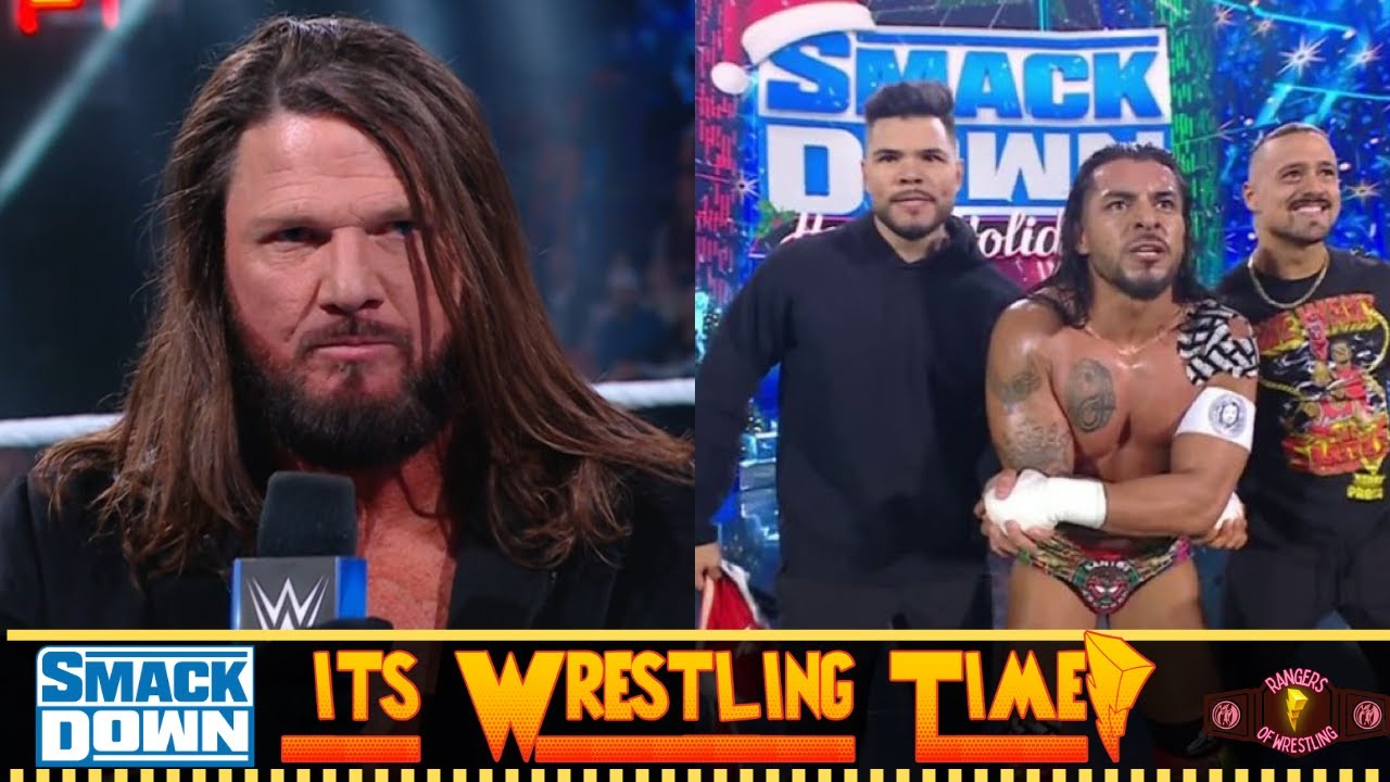 AJ Styles explains his actions, Los Lotharios join Santos Escobar | WWE ...