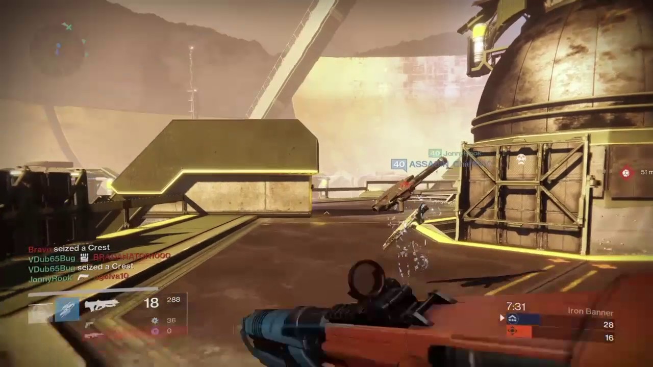 Iron Banner Battle of the Floating Guns - YouTube