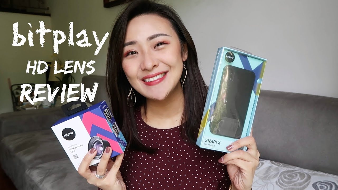 拍出超瘦長腿 bitplay HD高畫質廣角鏡頭 HD Wide Angle Lens Review | VickyVickyChanChan - YouTube