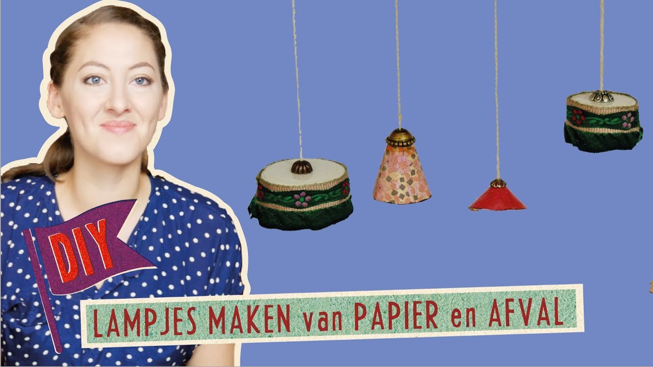 Knutselen & DIY // Lampjes | Muizenhuis Knipvellen - YouTube