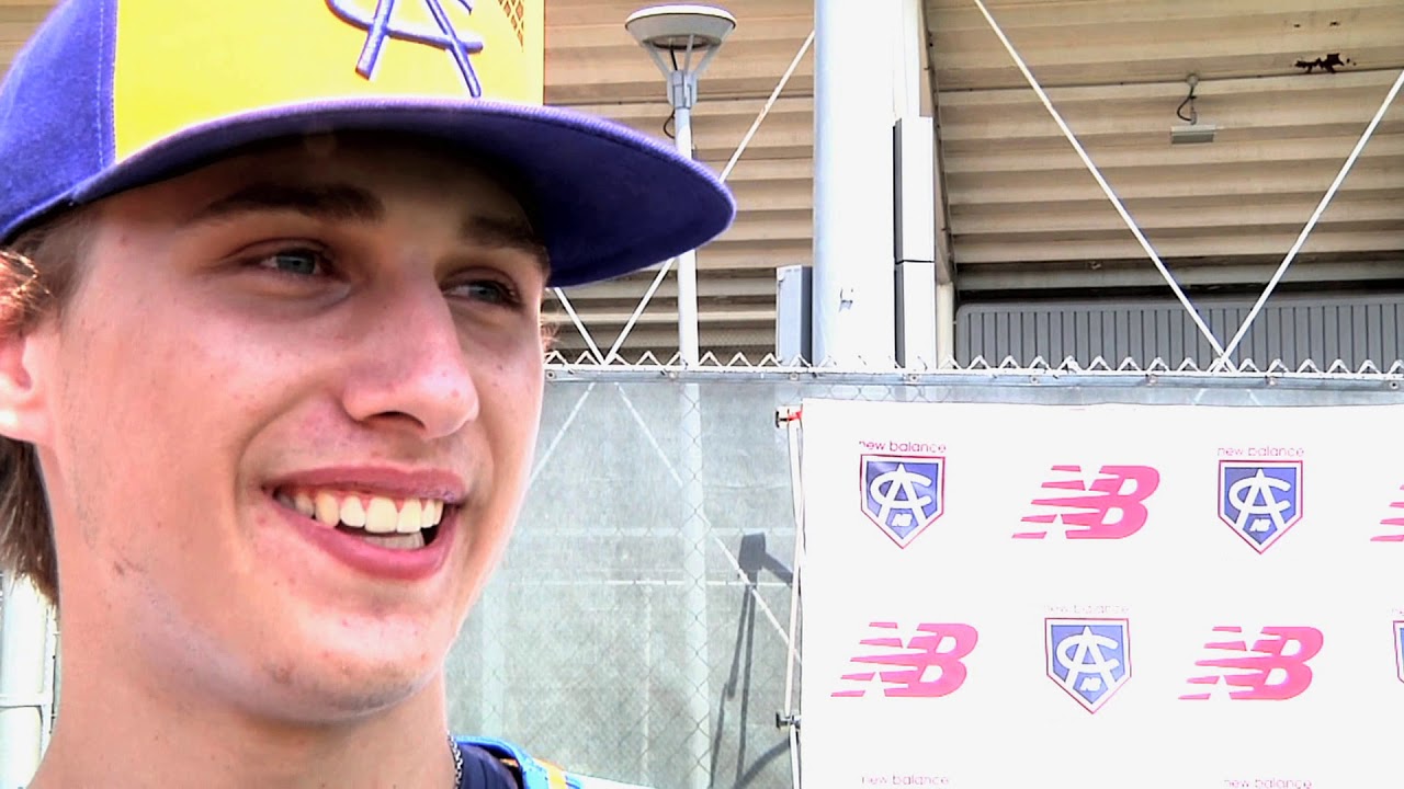 Jaden Agassi - Son Of Tennis Legends Is A Prep Baseball Prospect - YouTube