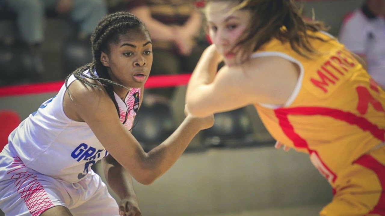 Khia Lee Highlights U16 European Championships - YouTube