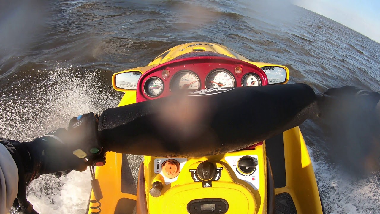 1999 Kawasaki ZXI 1100 Fun in Barnegat Bay, NJ (Cedar Creek Area ...