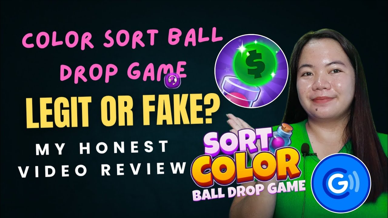 Color Sort Ball drop game legit or fake • My honest review - YouTube