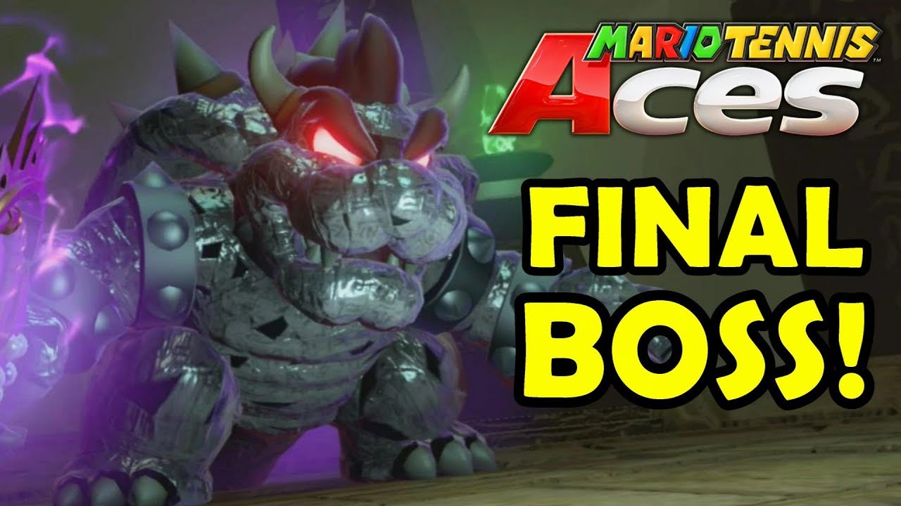 BOWCIEN FINAL BOSS FIGHT + Doubles Gameplay! - Mario Tennis Aces #4 ...