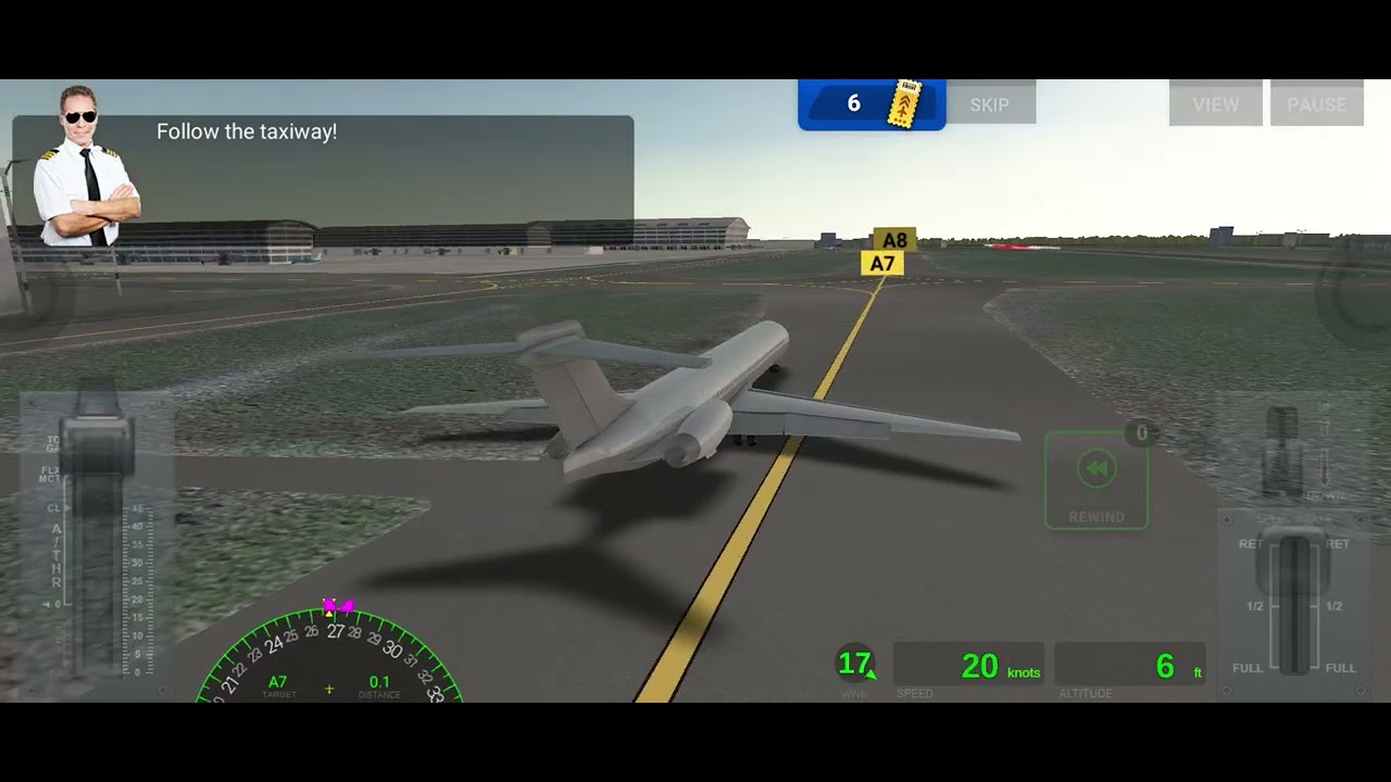 Full Landing in Airline Commander Flyworld Android Game ! Flyworld ...