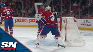 Jake Allen Breaks His Stick In Frustration After Jeff Skinner, Sabres ...