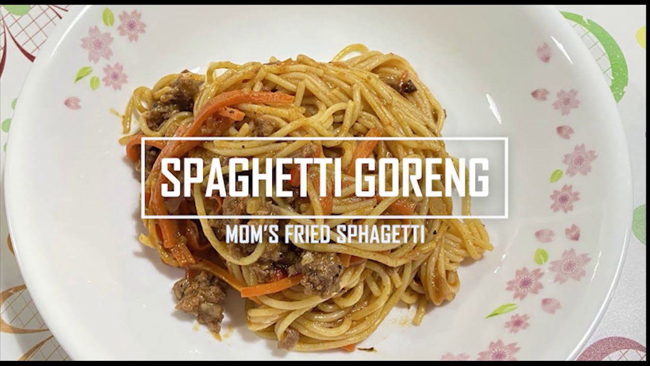 Resepi Spaghetti Goreng Mudah & Sedap | Mom's Fried Spaghetti - YouTube
