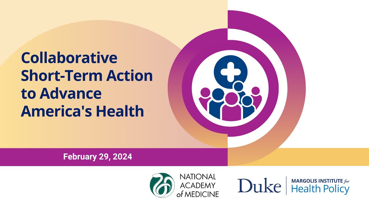 Collaborative Short Term Action to Advance America's Health - YouTube
