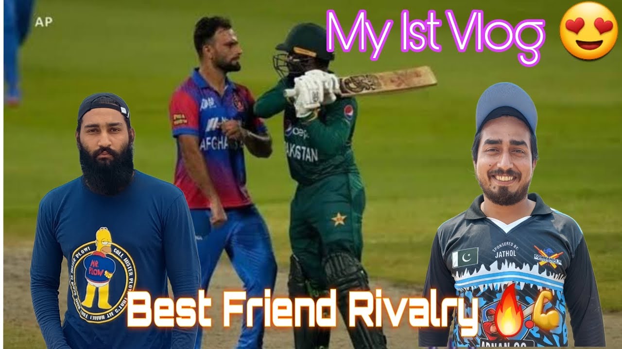 My 1st Vlog 😍 | Vlog # 01 | Best Friend Rivalry ⚔️ | Cricket Zone 💫 ...