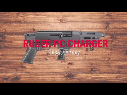 Ruger® PC Charger™ Disassembly Tech Tip