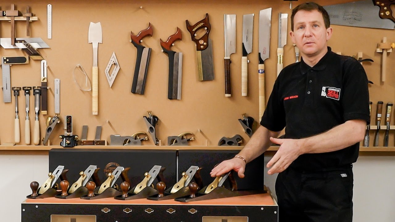 Axminster Rider Bench Planes - Overview of the bench plane range - YouTube