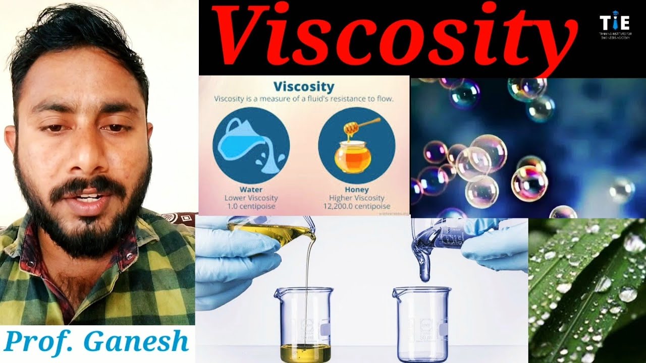 Viscosity of fluid | Cohesion & Adhesion | capillary action | Tie ...