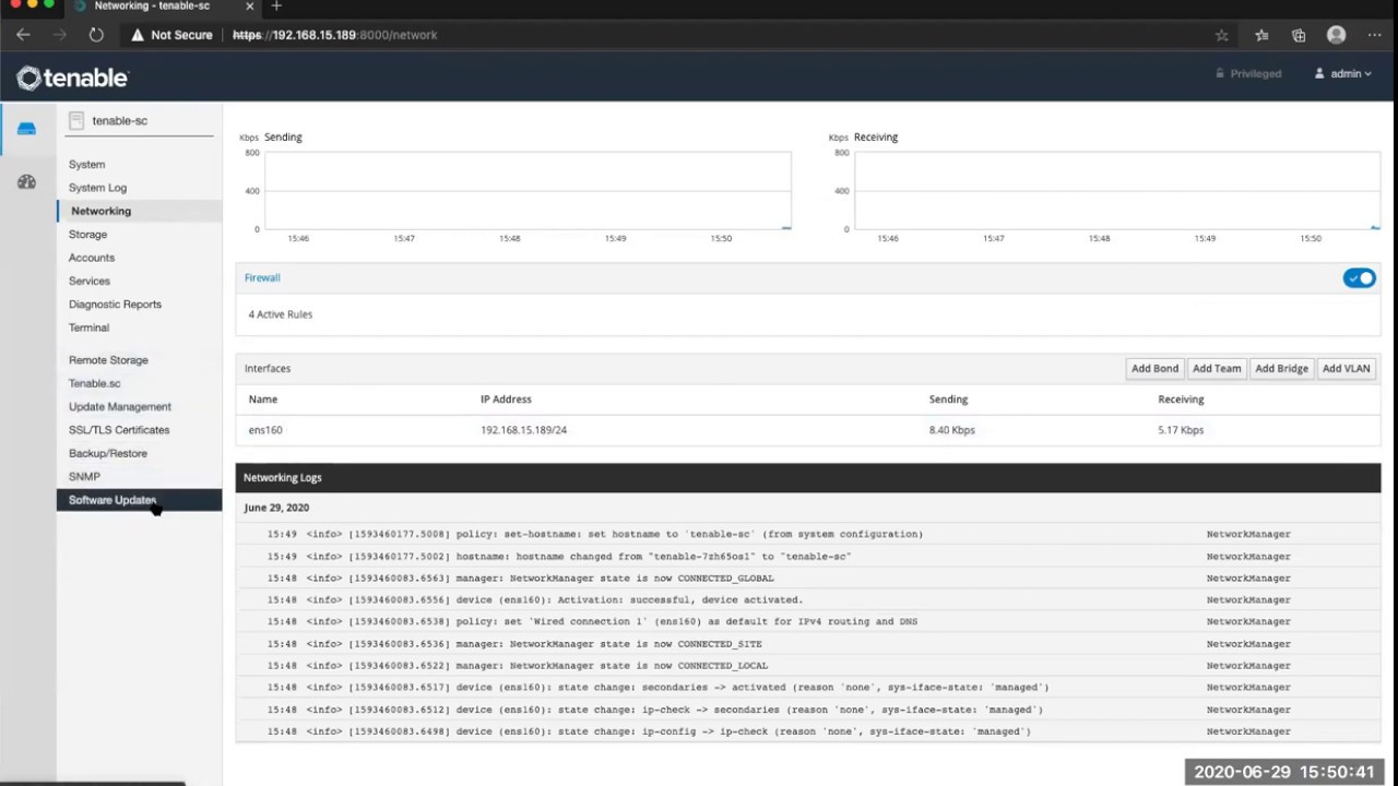 Link Tenable Core To Tenable Io