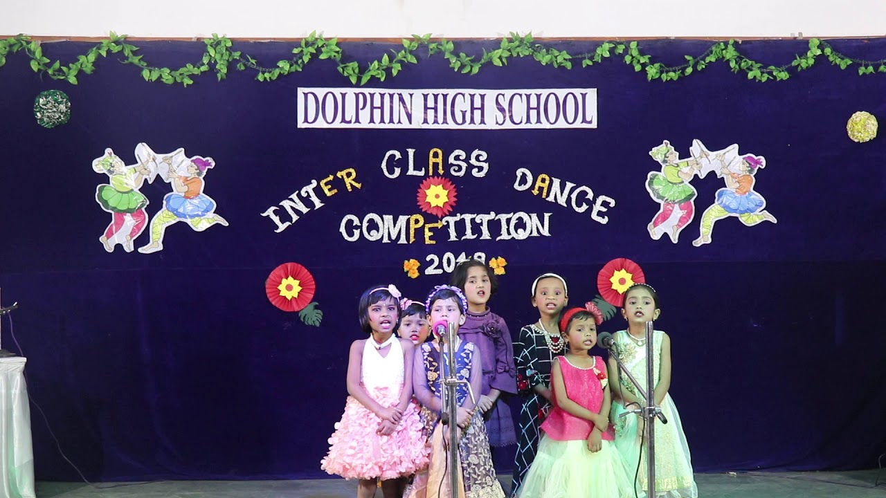 WELCOME SONGS BY THE TINY TOTS AT DOLPHIN HIGH SCHOOL - YouTube