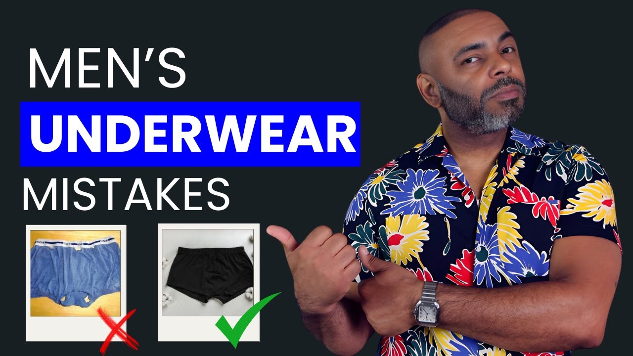 8 Underwear Mistakes Men Make That Ruin Their Style - YouTube