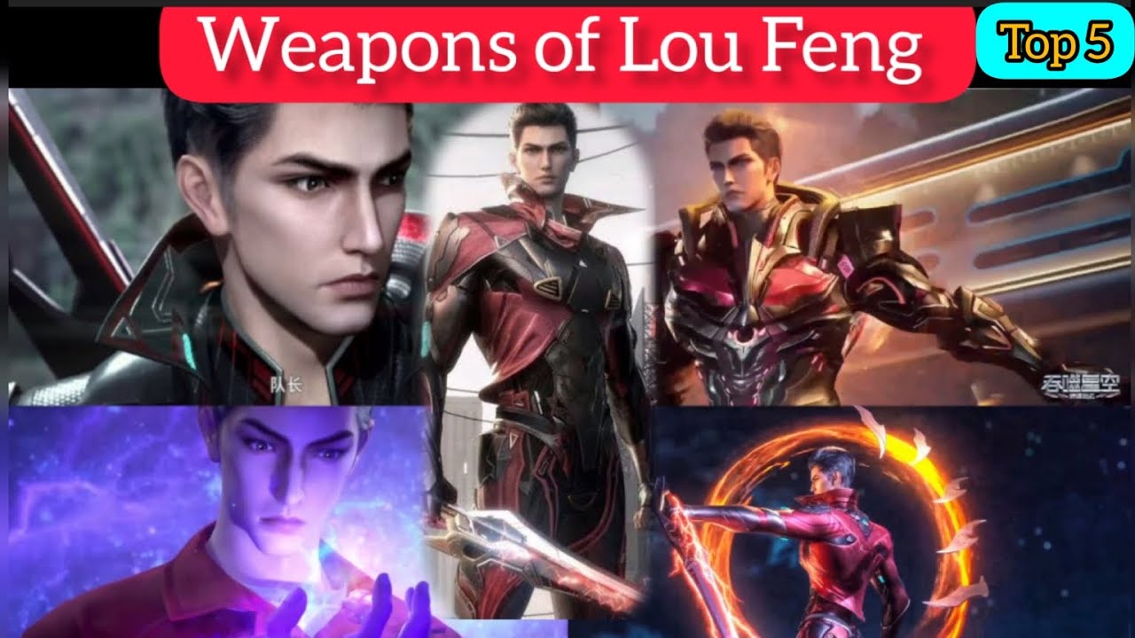 most powerful weapon of Lou Feng in swallowed Star Anime. - YouTube