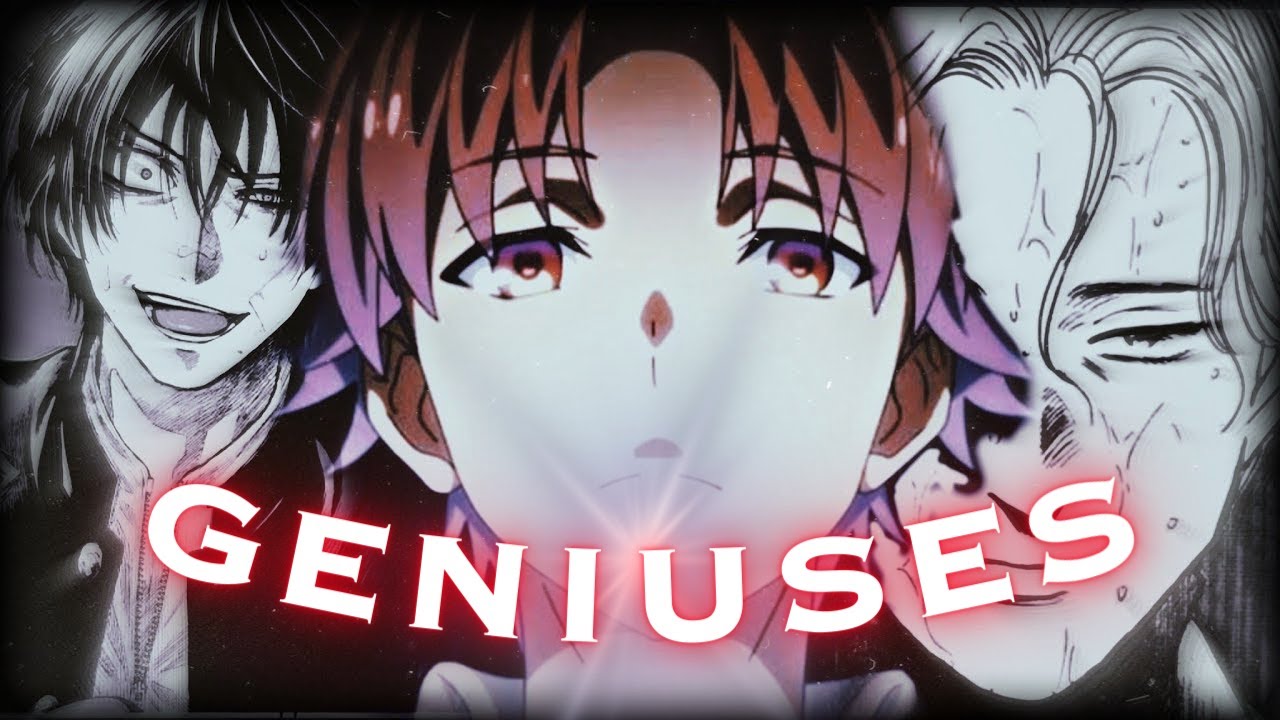 Anime Geniuses || edit amv || cheques ft. anime - YouTube