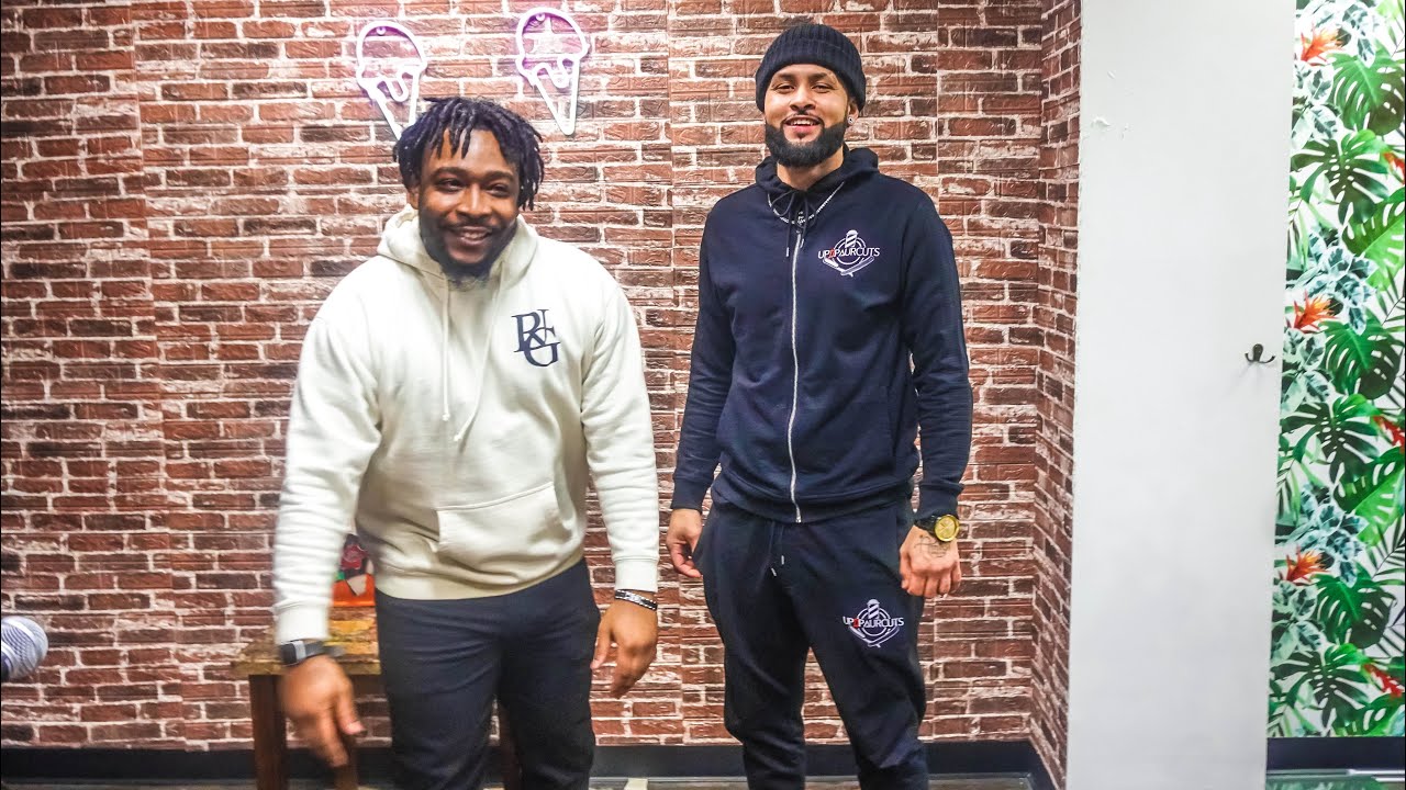 Battle rapper Arsonal the rebel, Barber GP pulled up to saynomo to tell ...