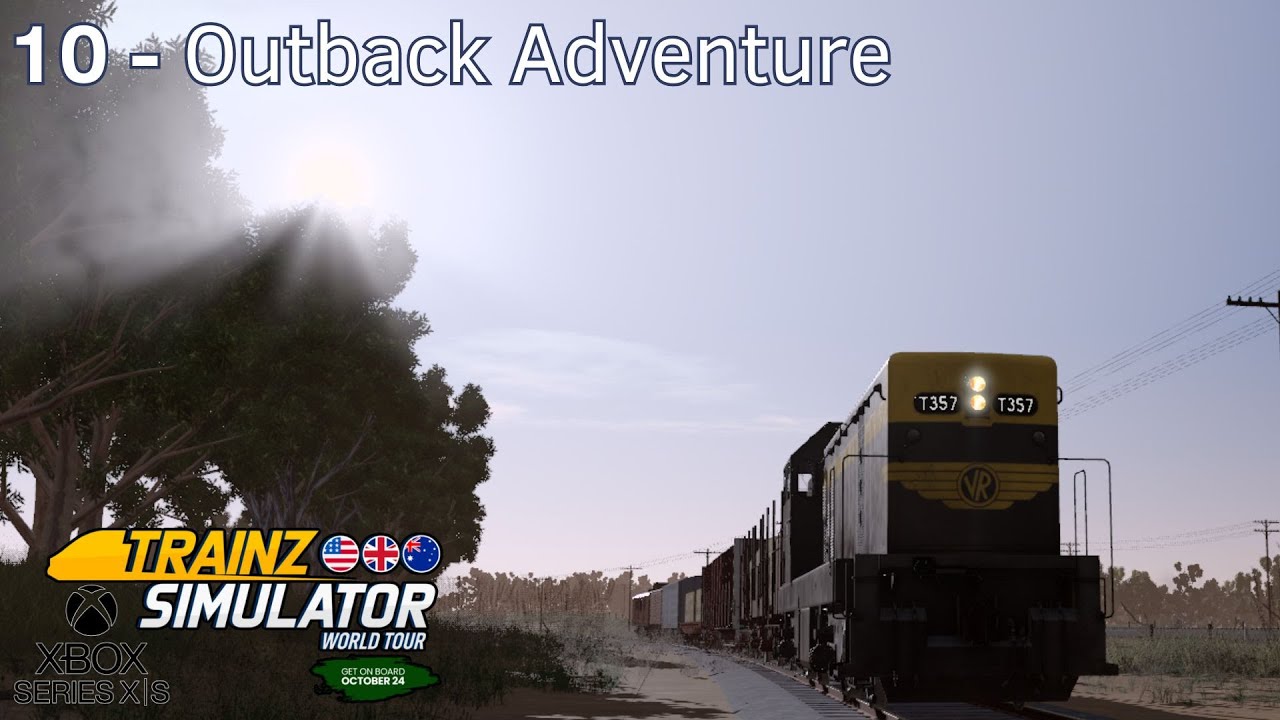 10 - Outback Adventure - Trainz Simulator World Tour - Xbox Series X ...
