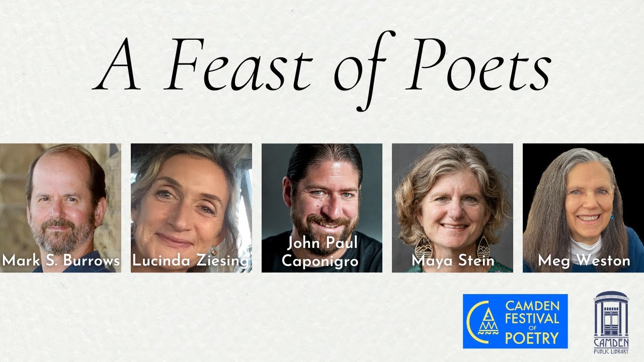A Feast of Poets with Mark Burrows, John Paul Caponigro, Maya Stein ...