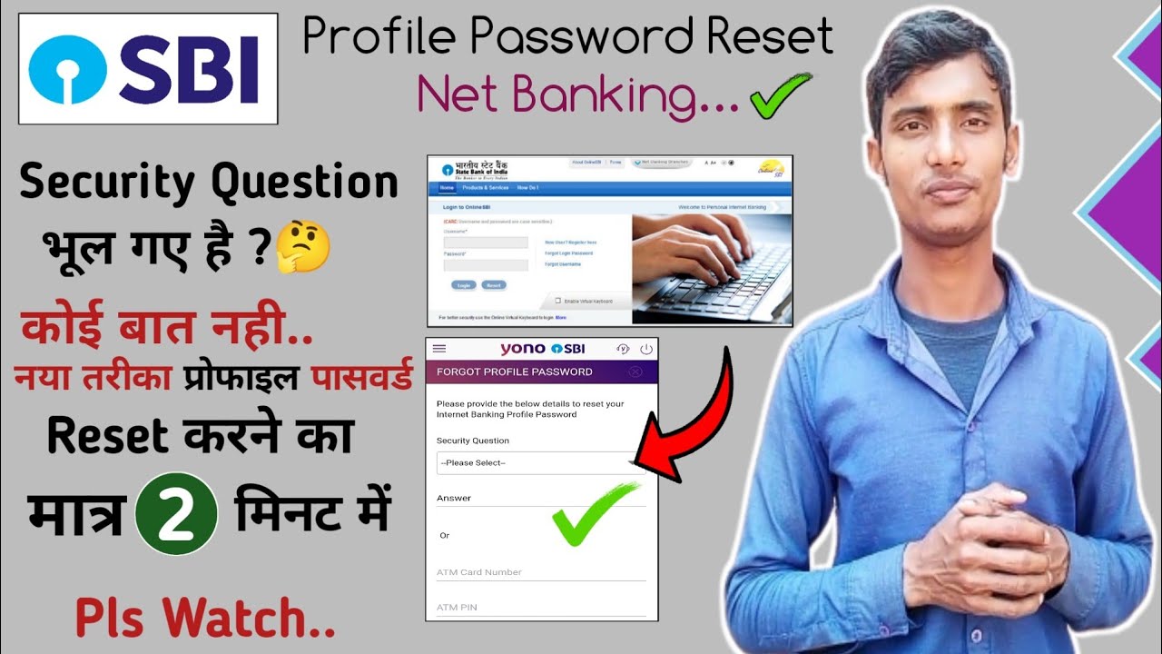 profile password sbi forgot | Reset Sbi net banking password Yono ...