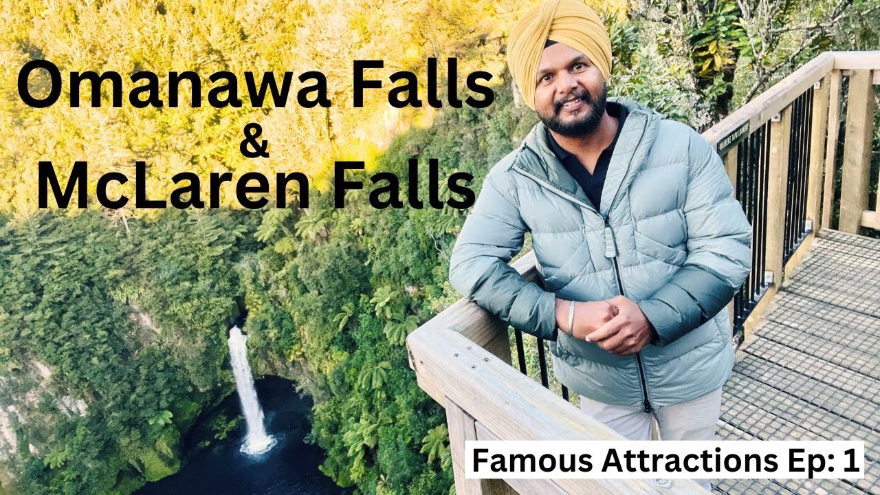 35 Meter High but Deep In Ground Omanawa & McLaren Falls - Attractions ...
