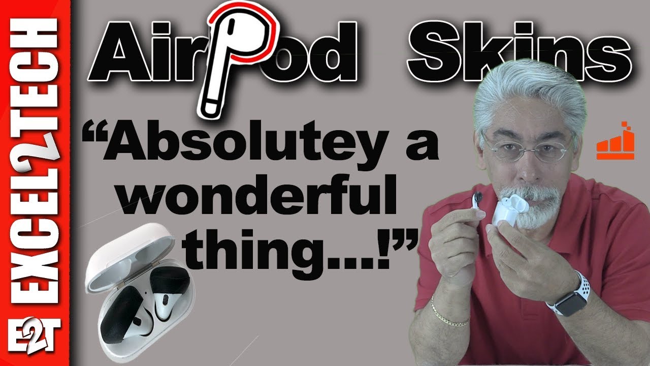Your Apple AirPods Earbuds Will Not Fall Off With These Skins - YouTube