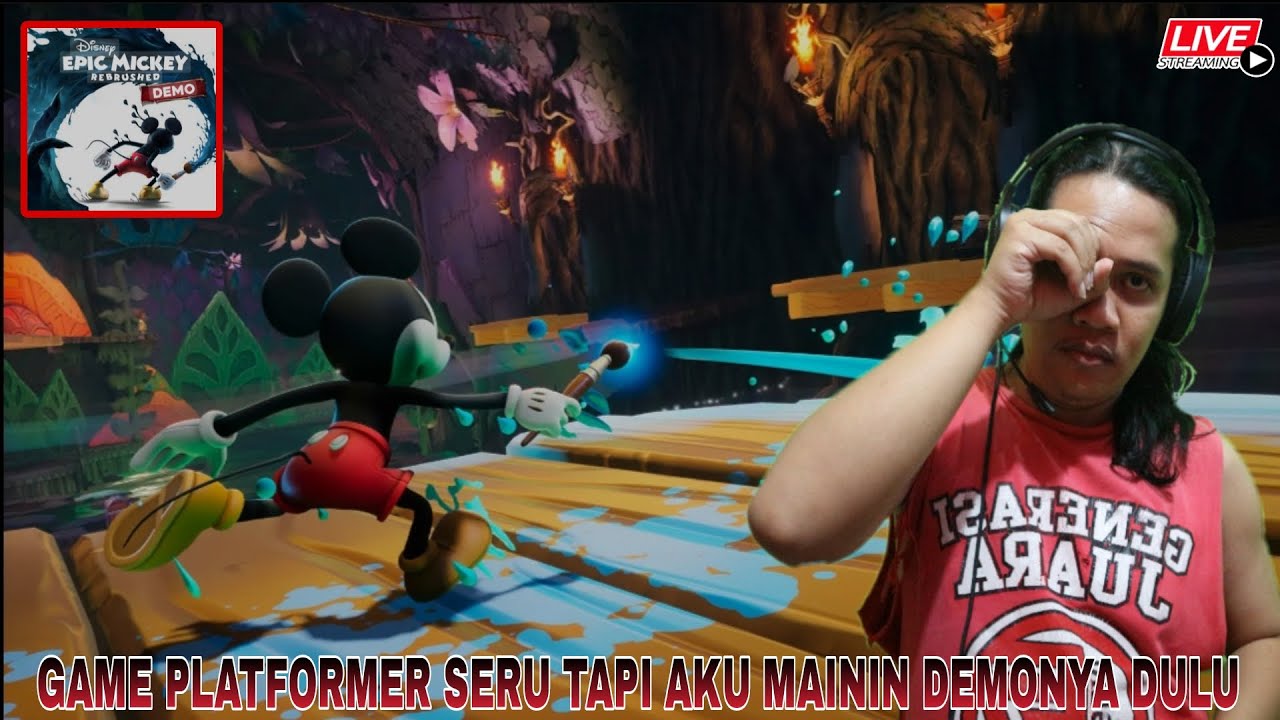 Main Demo Mickey Mouse Jadi Kangen Game Disney PS1 | Disney Epic Mickey ...