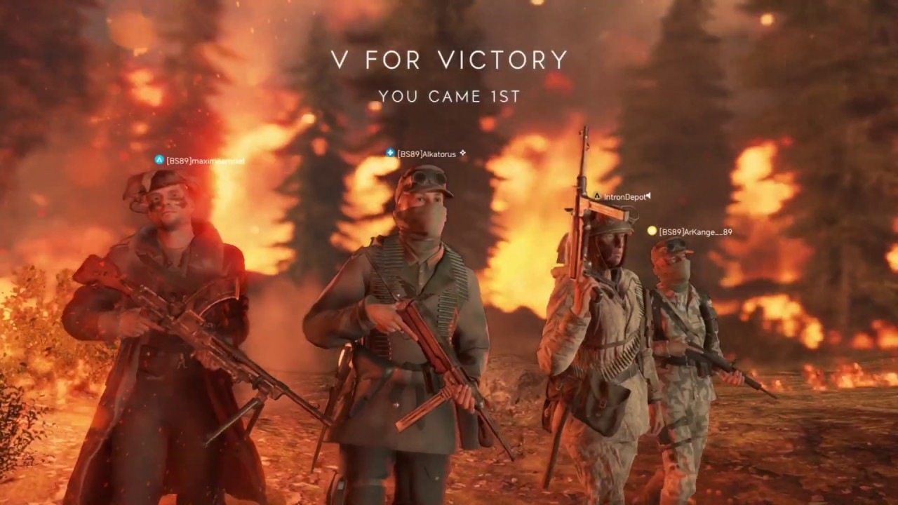 BFV Firestorm Full round of Squads - YouTube