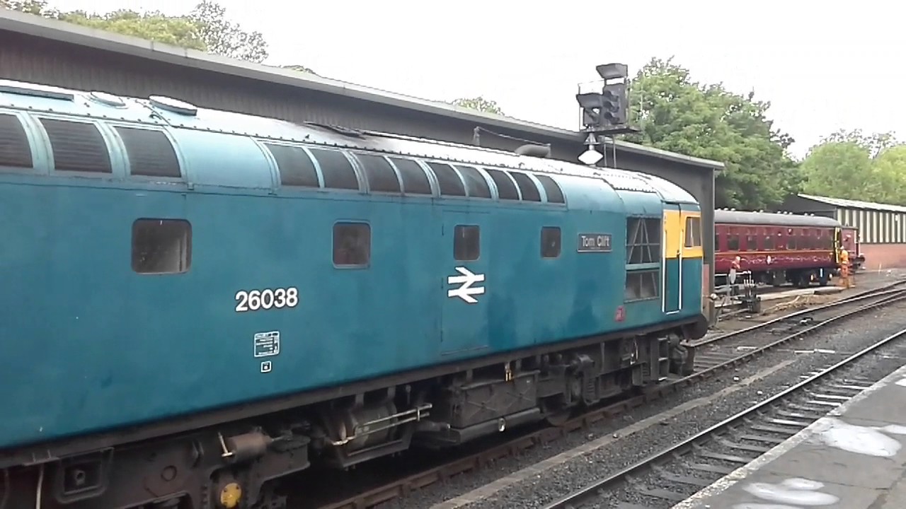 Class 26 (26038) On The NYMR At Pickering Station. - YouTube