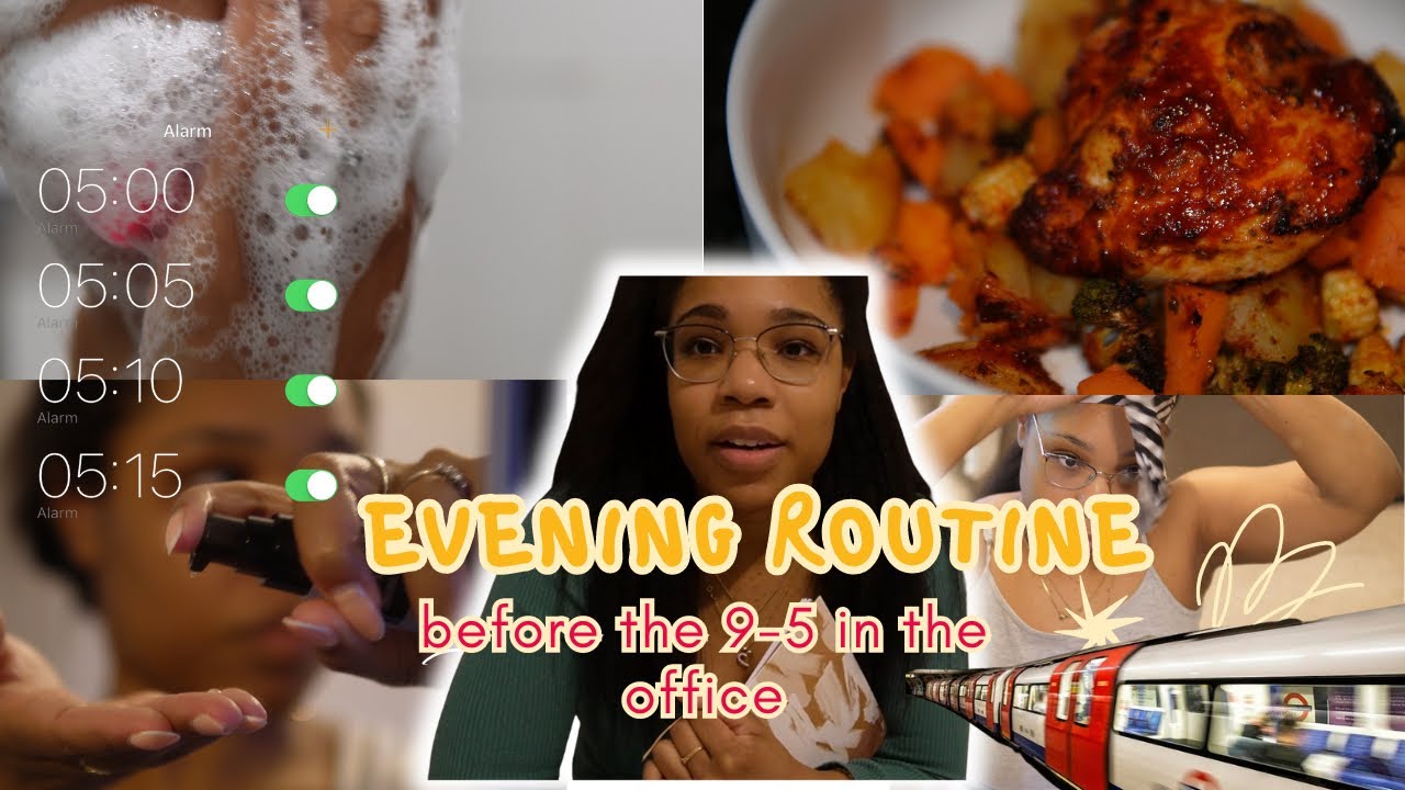 REALISTIC AND PRODUCTIVE EVENING ROUTINE working 9-5 | My evening ...