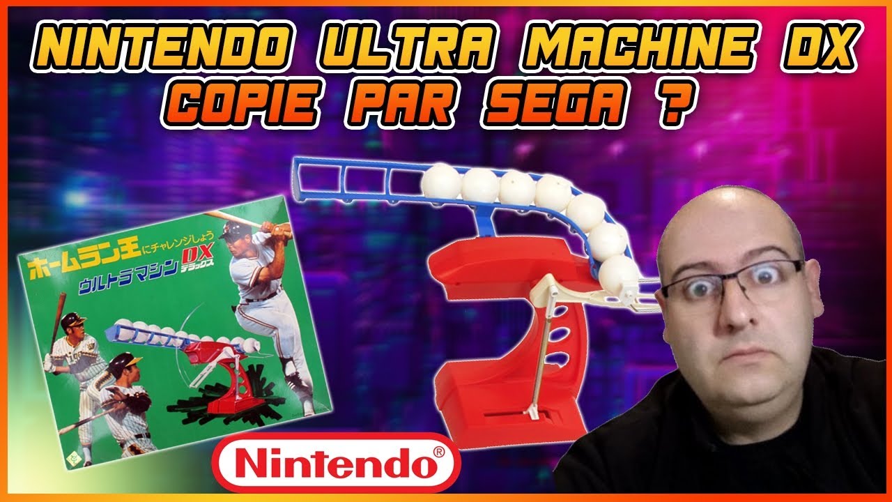 Nintendo Ultra Machine DX l'avant robot pitcher de Sega :D - YouTube