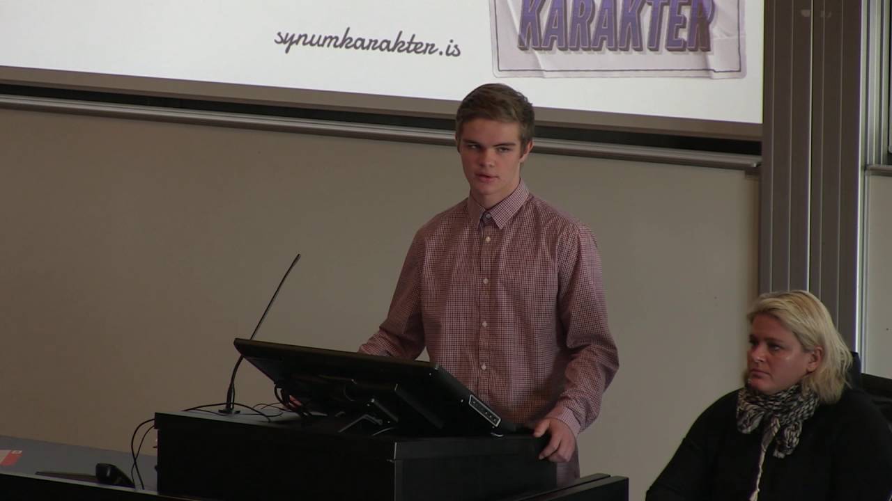 Svanur Þór Mikaelsson: Erindi á ráðstefnunni Sýnum karakter 1. október ...