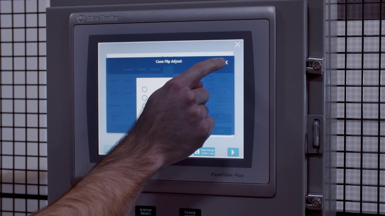 Pearson Packaging Systems Standard Palletizer Pallet Configuration Tool ...