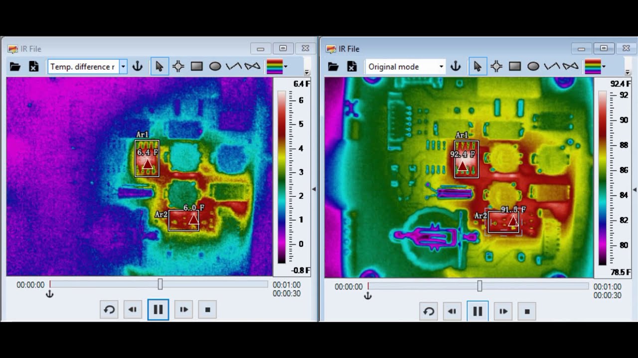 PCBA Board Test Hotspot Temperature Measurement Solution by FOTRIC ...