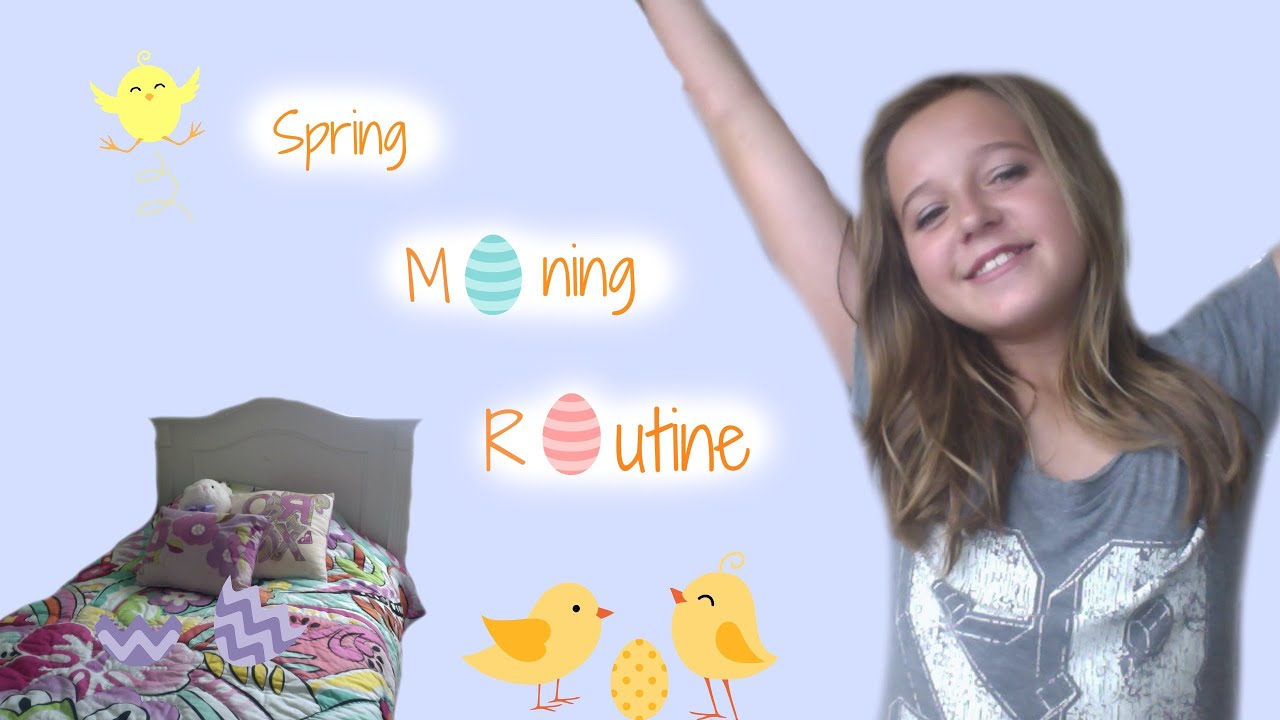 Spring morning routine! - YouTube