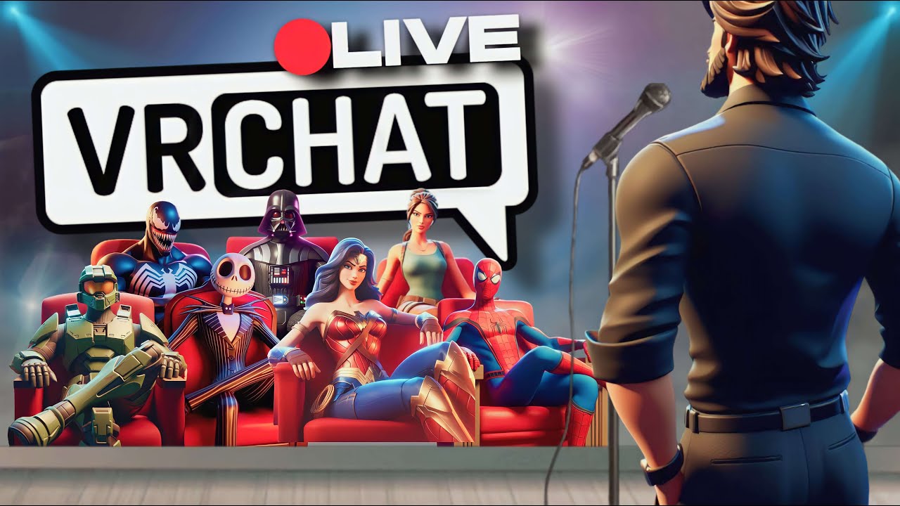🔴LIVE! "New VRCHAT GAMES AND WORLDS" - vrchat LIVESTREAM - YouTube