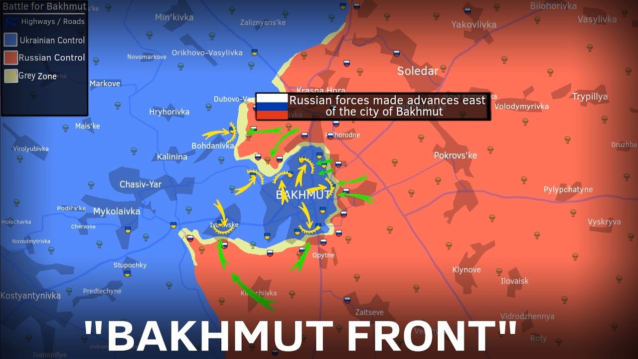 Bakhmut Front [6 Mar 2023] - YouTube