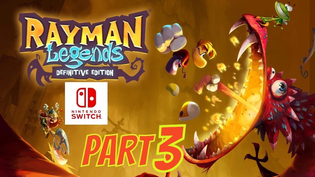 NINTENDO SWITCH RAYMAN LEGENDS DEFINITIVE EDITION PART 3 - YouTube