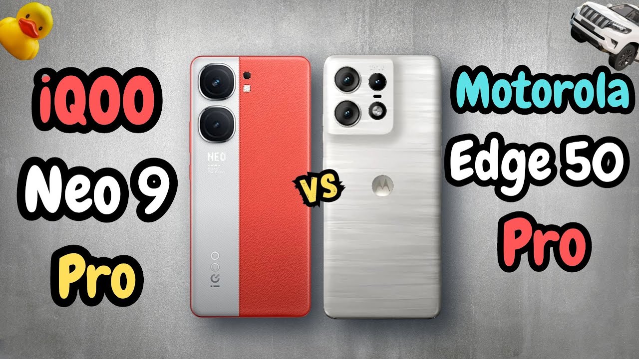 iQOO Neo 9 Pro Vs Motorola Edge 50 Pro | 2 Snapdragon Phones ...
