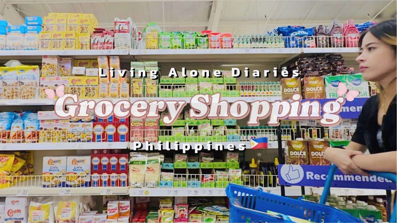 VLOG 6 | Living Alone Diaries | A Day In My Life | GROCERY SHOPPING🛍️ ...