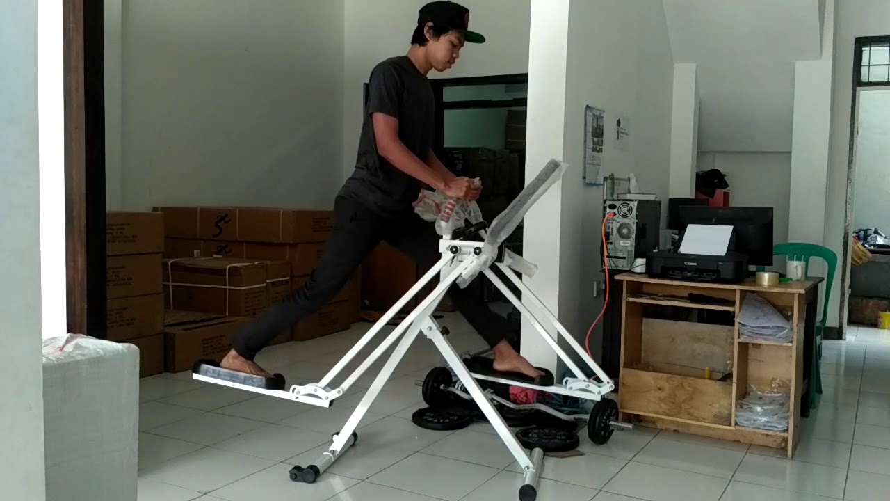 Live - Alat olahraga air walker serasa jogging broooohh - YouTube