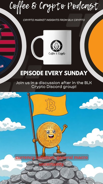 Coffee & Crypto Podcast Episode 2: Bitcoin flips Silver #cryptocurrency #blockchain #trading # ...
